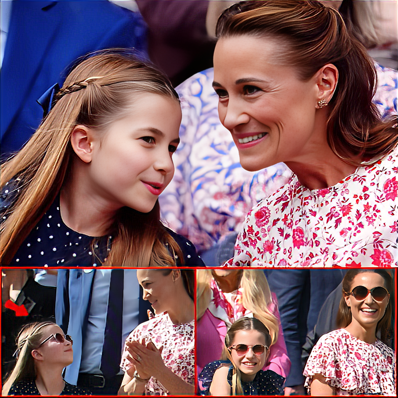 Charlotte and Aunt Pippa Steal the Show at Wimbledon with Adorable ...