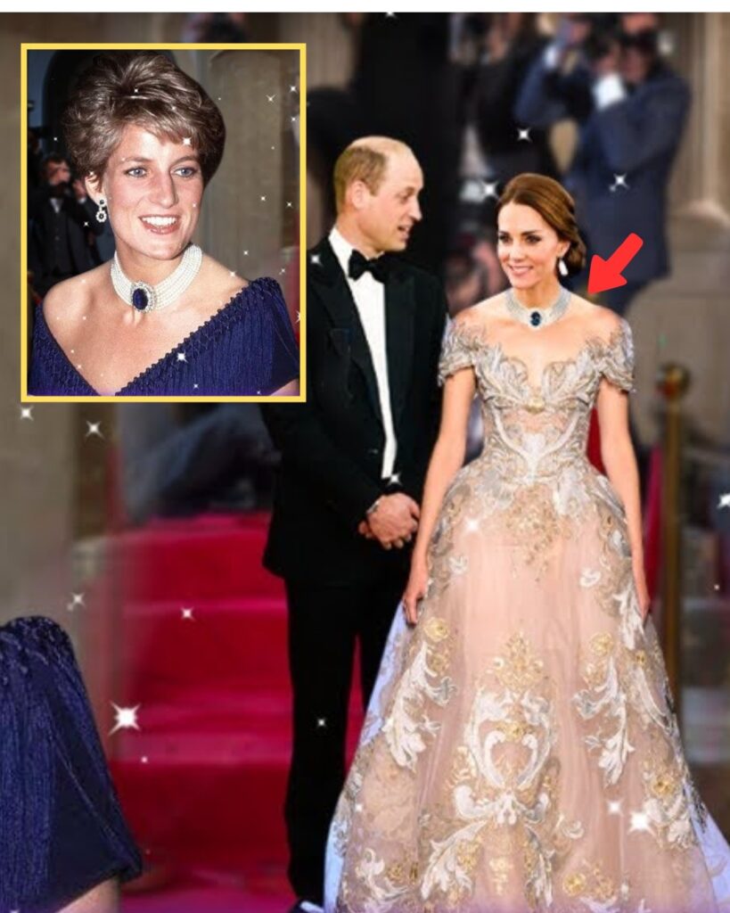 OMG! Princess Catherine Turns Heads in a Breathtaking Floral Gown and a ...