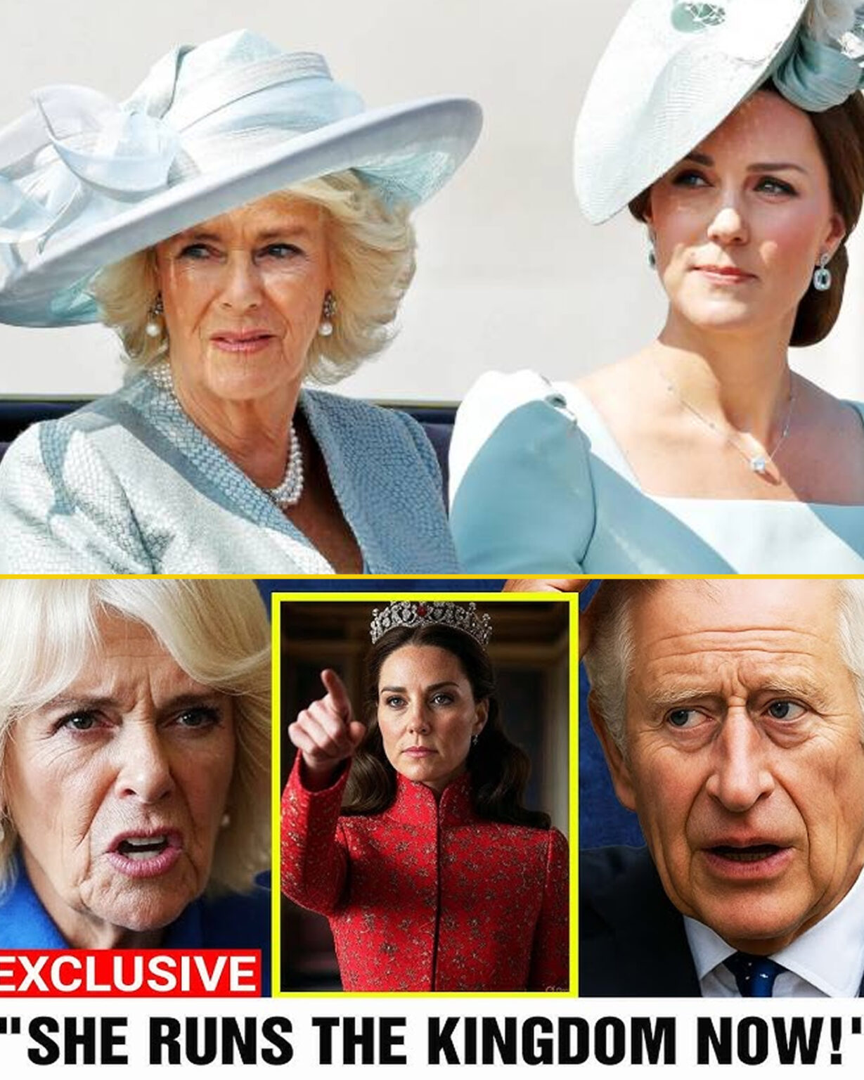 THE CROWN IS MINE NOW” – Kate Middleton’s First Ruthless Move Leaves ...