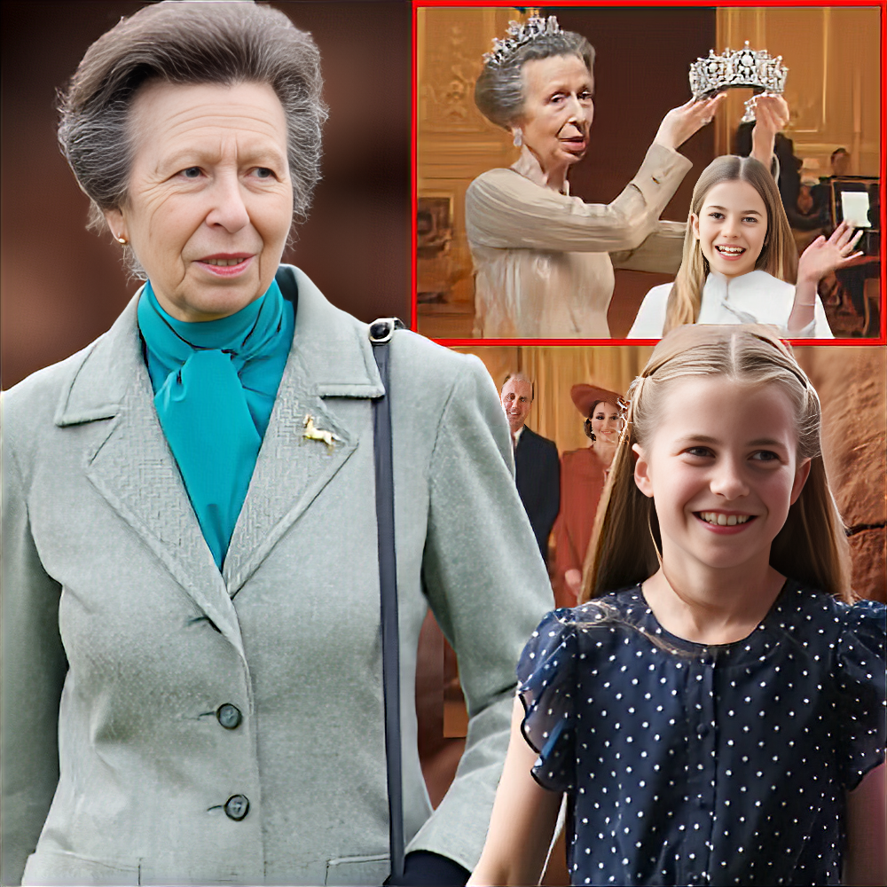 OMG! Princess Anne STUNS Palace by Granting Charlotte Prestigious Title ...