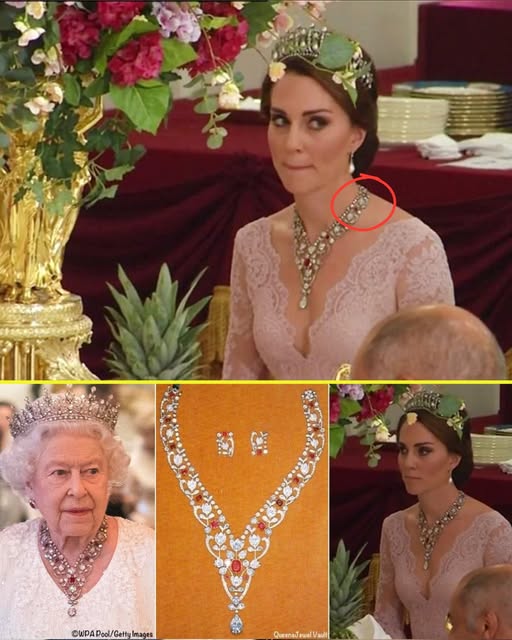A SCENE-STEALING RETURN – Princess Catherine Wows in Queen’s Ruby ...