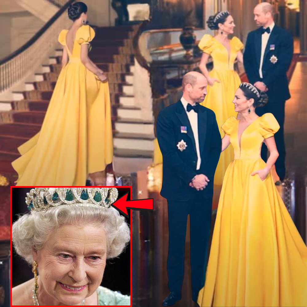 OMG!! Princess Catherine BOLD In Breathtaking Yellow Gown And Queen’s ...