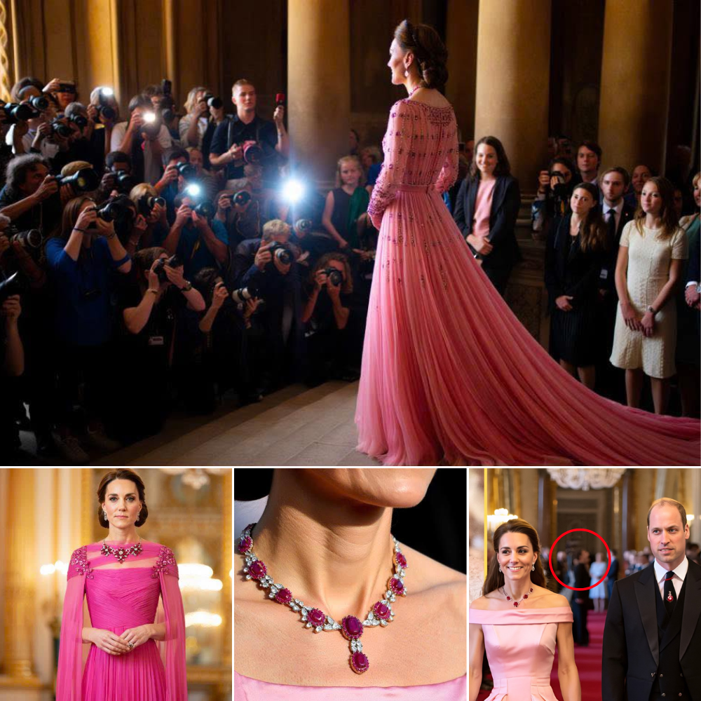 Princess Catherine just appeared in a breathtaking pink gown that had ...