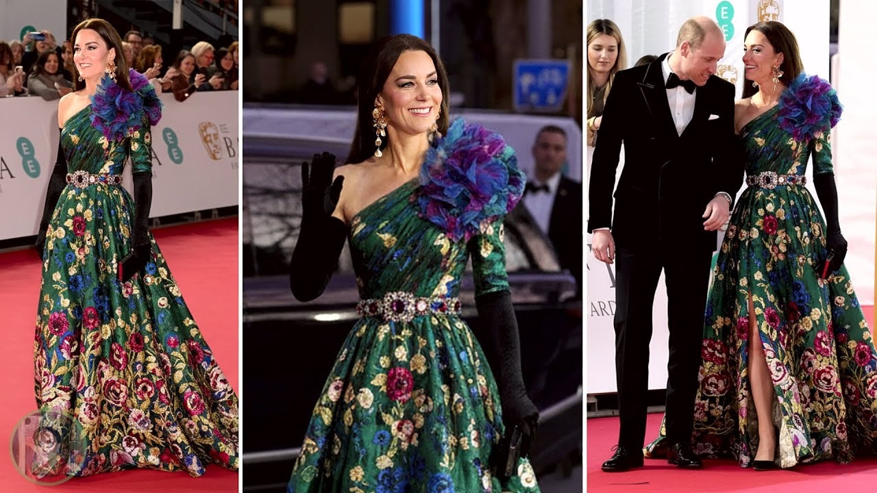 Dios mío!! La princesa Catherine DESLUMBRA con un vestido de McQueen y ...