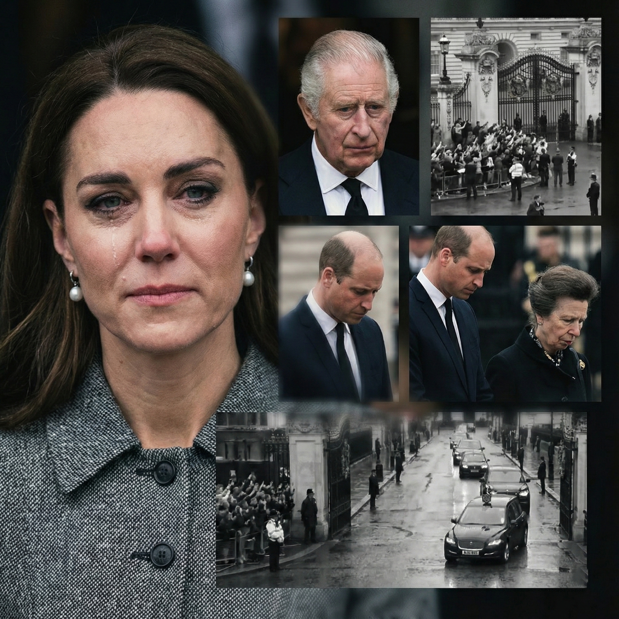5 HOURS AGO: A lone tear slipped down Kate Middleton’s cheek as she ...